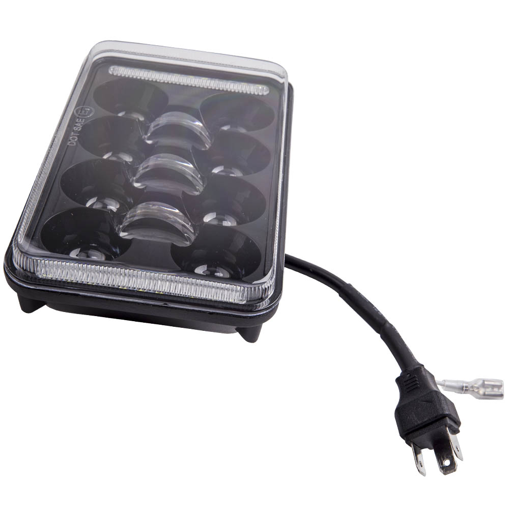 4x6'' LED Headlight HI/LO DRL For Toyota landcruiser 60 Series 80 ...