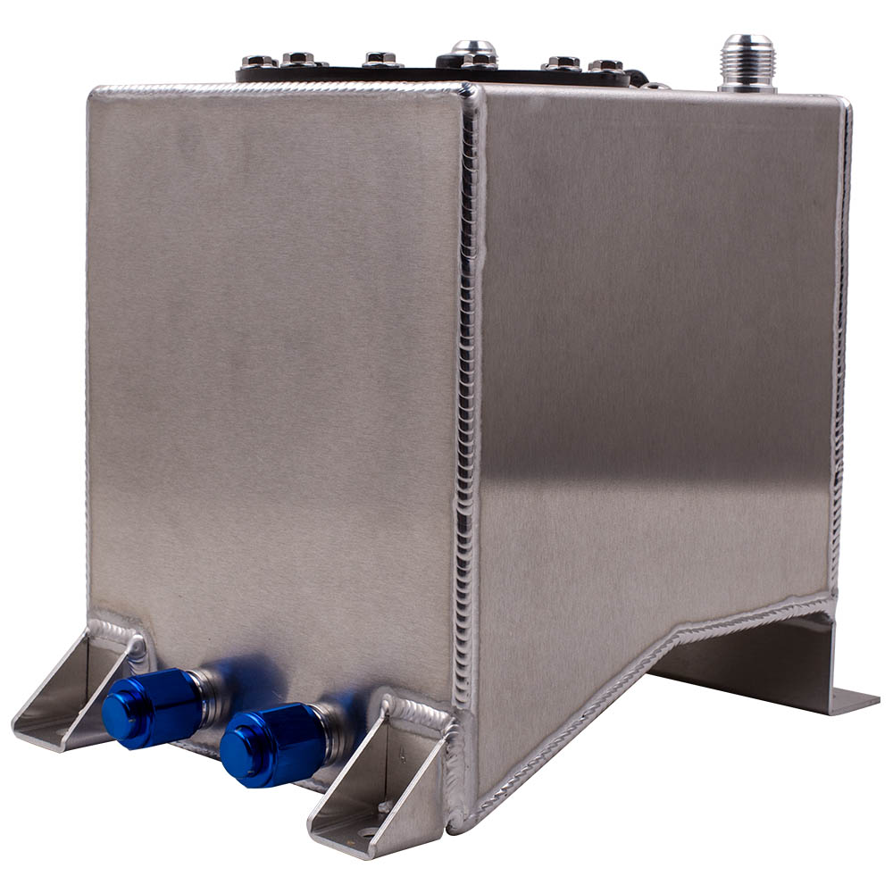 Universal 2.5 Gallon 10L Fuel Cell Tank Lightweight Aluminum with fuel ...